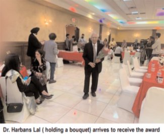 Lifetime Achievement Award bestowed on Dr. Harbans Lal | SikhNet